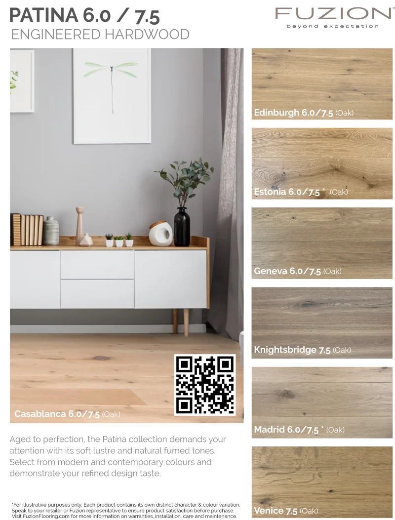 Byzantine | Patina 6.0 | Engineered Hardwood | Fuzion Flooring ...