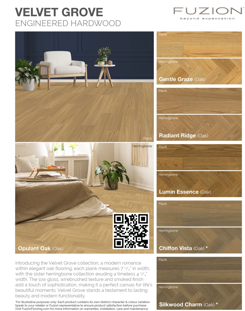 Silkwood Charm | Velvet Grove Herringbone | Engineered Hardwood | Fuzion Flooring – Flooring ...